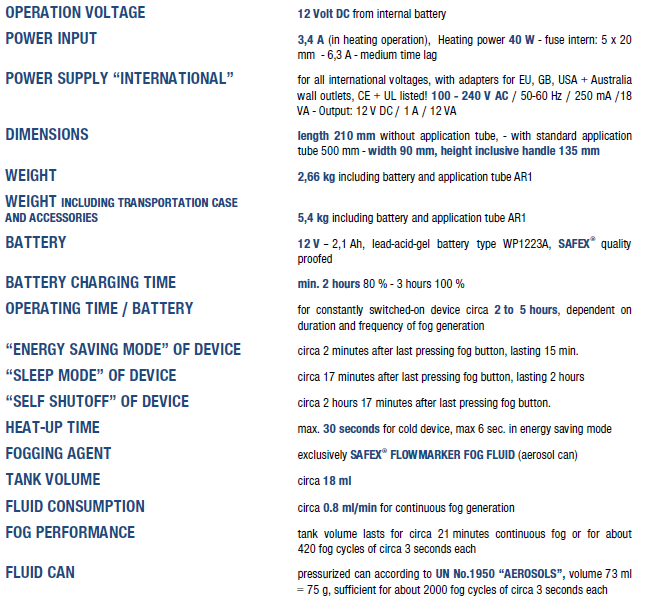 Fog Generator for Flow Visualization | FlowMarker®
